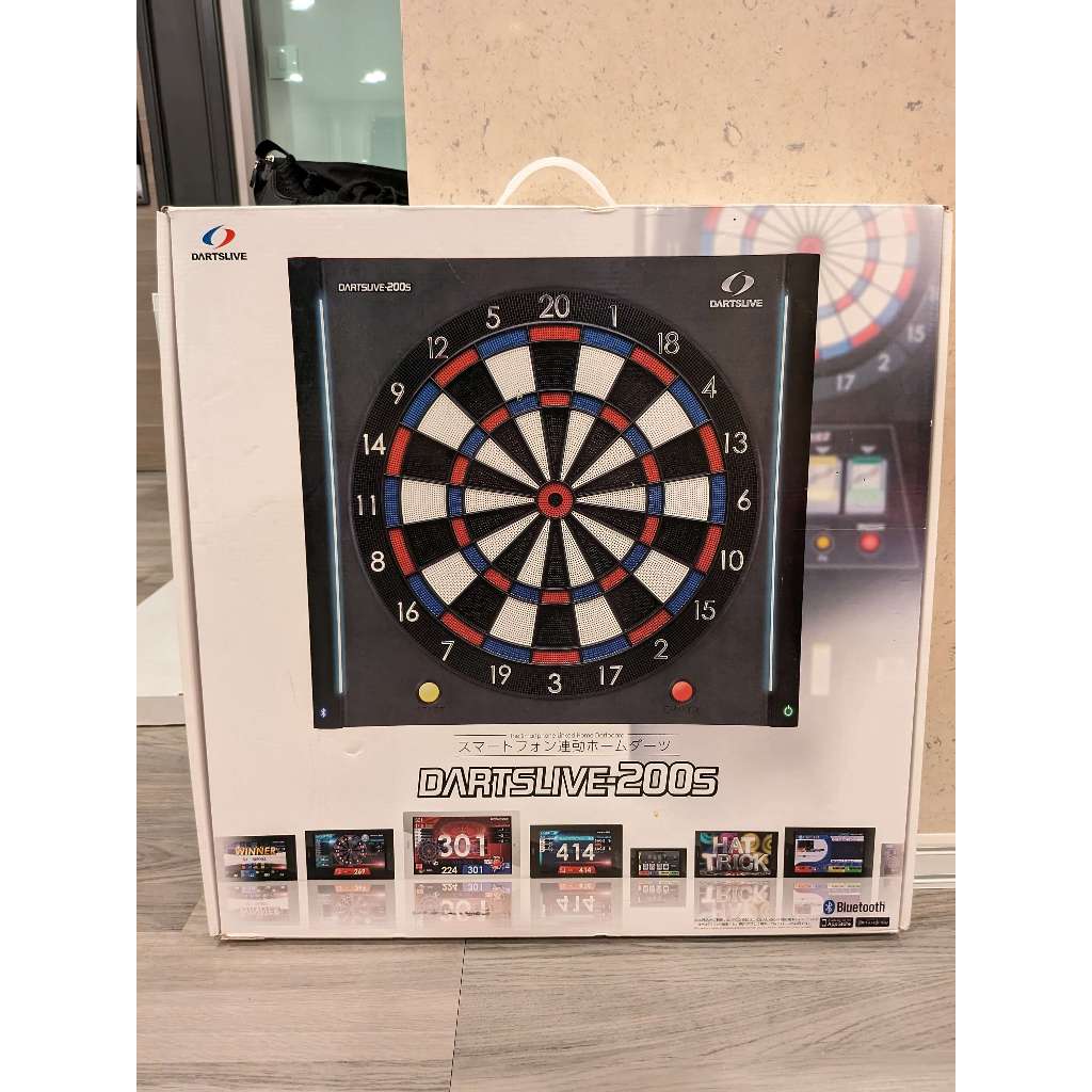 DARTSLIVE 200S Soft Darts Board กระดานปาเป้าอิเลคโทรนิคแบบนุ่ม | Shopee Thailand