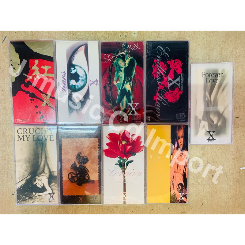 Mini CD single X-Japan +Box พร้อมกล่องใสใส่ สภาพสวยมาก | Shopee Thailand
