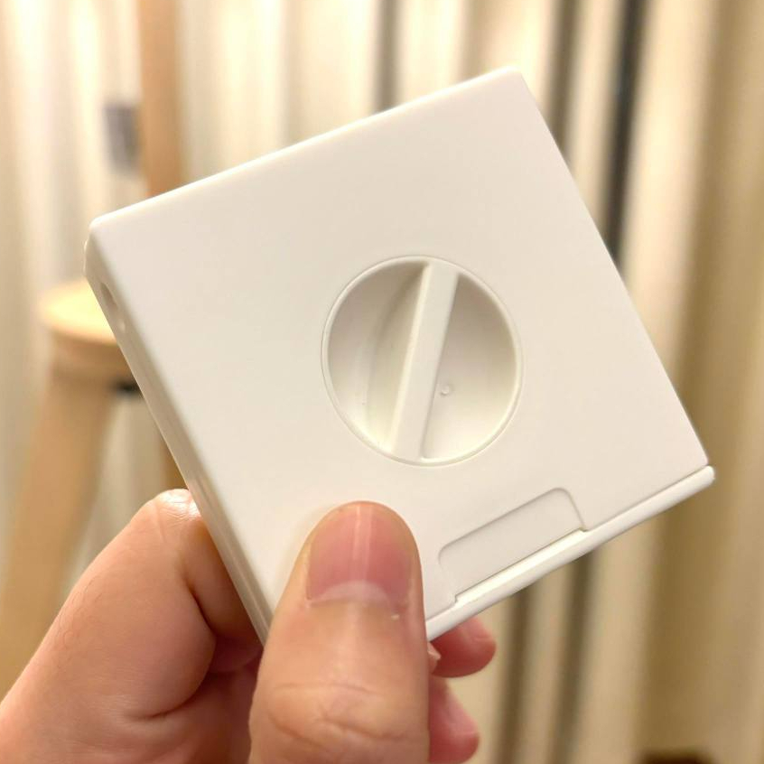 MUJI⚡️ ตลับเก็บสายชาร์จ พร้อมฐานตั้งมือถือ PP Cable Case with stand ...