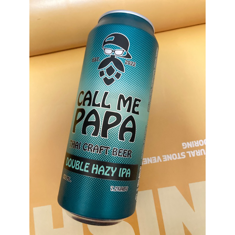 call me papaกระป๋องเบียร์คราฟ (กระป๋องเปล่า) | Shopee Thailand