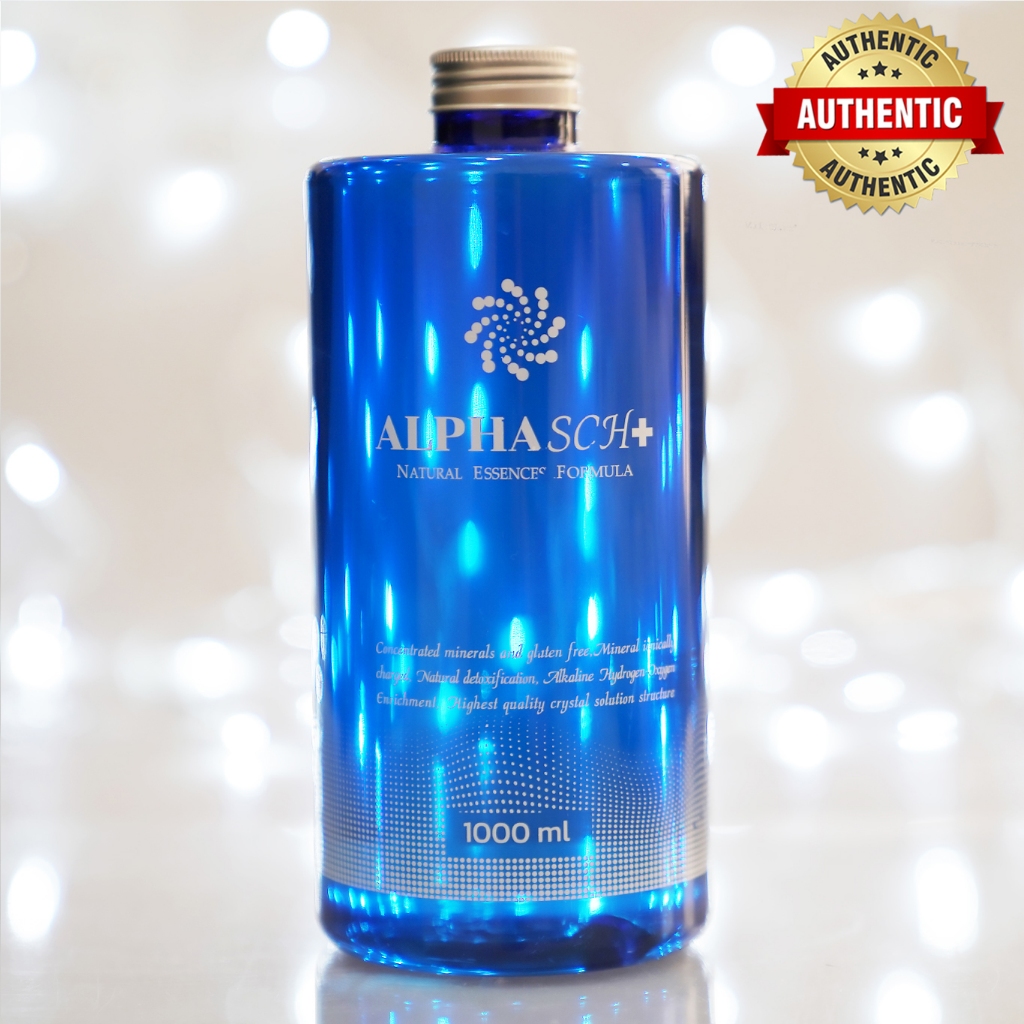 [ของแท้] น้ำแร่ อัลฟ่า ALPHA SCH+ Essences Formula ขนาด 1000ml | Shopee ...