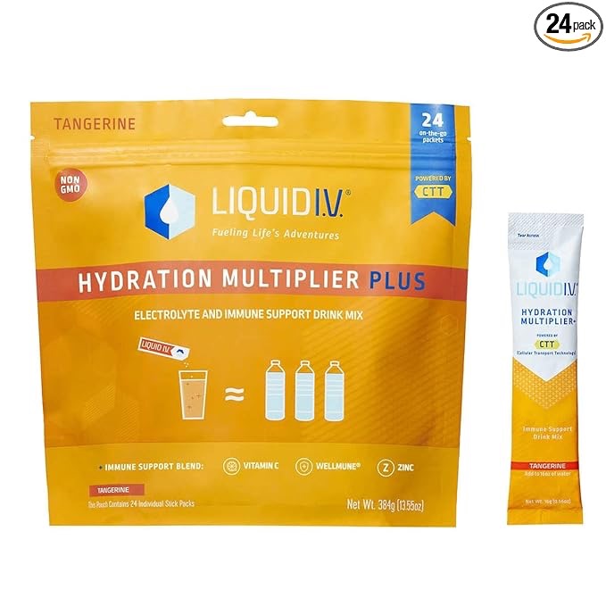 Liquid IV Hydration Multiplier Plus Immune Support (24 pcs) | Shopee ...