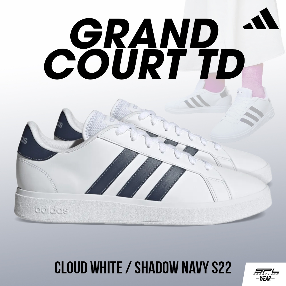 Adidas อาดิดาส รองเท้าผ้าใบ รองเท้าลำลอง M Grand Court Base 2.0 ID4457 ...