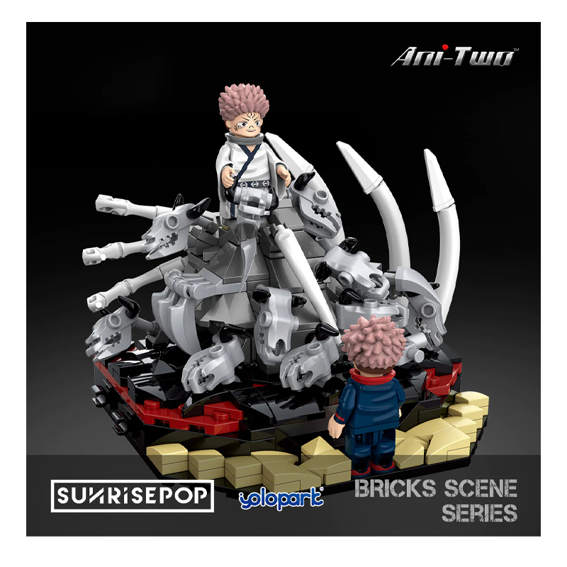 JUJUTSU KAISEN SMALL SCENE BRICKS (SUKUNA+YUJI) | Shopee Thailand