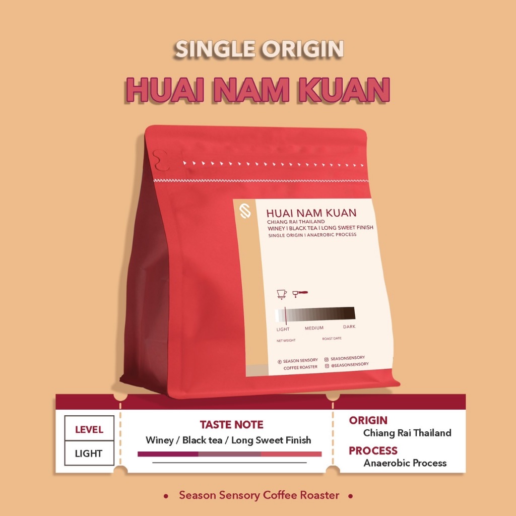 เมล็ดกาแฟคั่ว Huai nam kuan - Season Sensory Coffee Roaster กาแฟคั่วบด ...