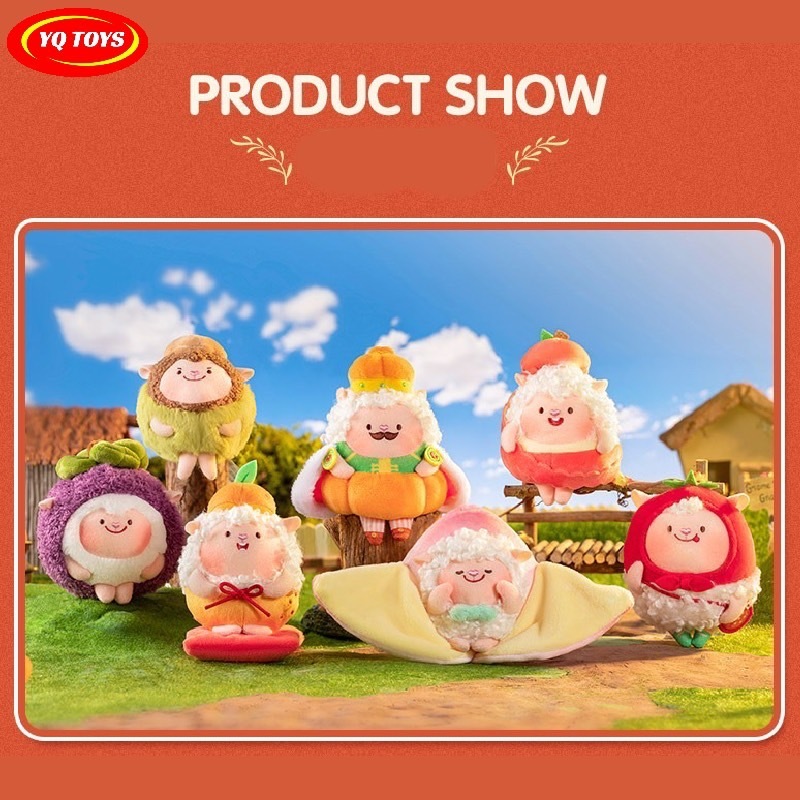 กล่องสุ่ม พวงกุญแจ ตุ๊กตาโมเดล นุ่มนิ่มMake Something Fun Series มี 6 ...