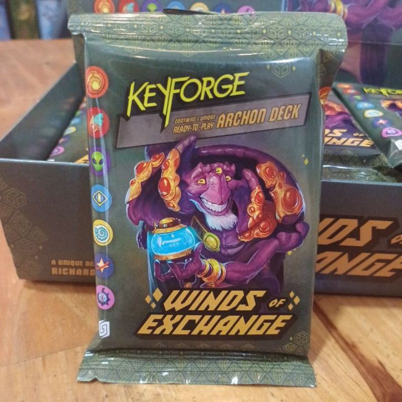 KEYFORGE Wind of Exchange Archon Deck English | Shopee Thailand