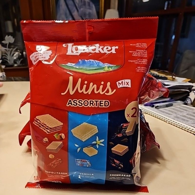 [Made in Italy] Loacker Minis Assorted ล็อคเกอร์ มินิส์ แอสซอร์เต็ด ...