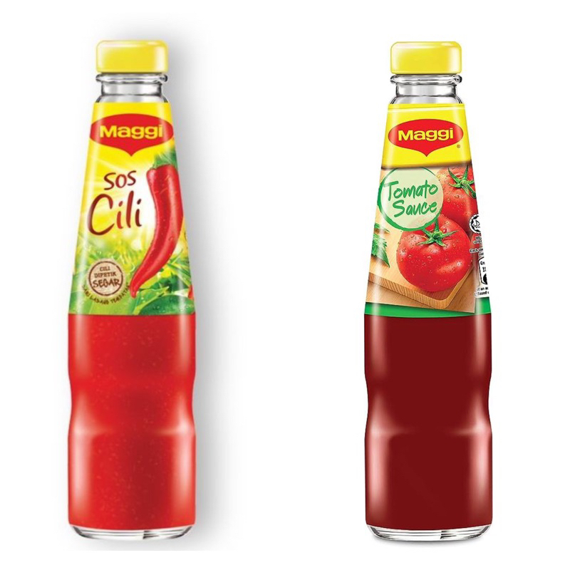 Maggi sos ซอสมะเขือเทศ ซอสพริก sos tomato sos cili | Shopee Thailand