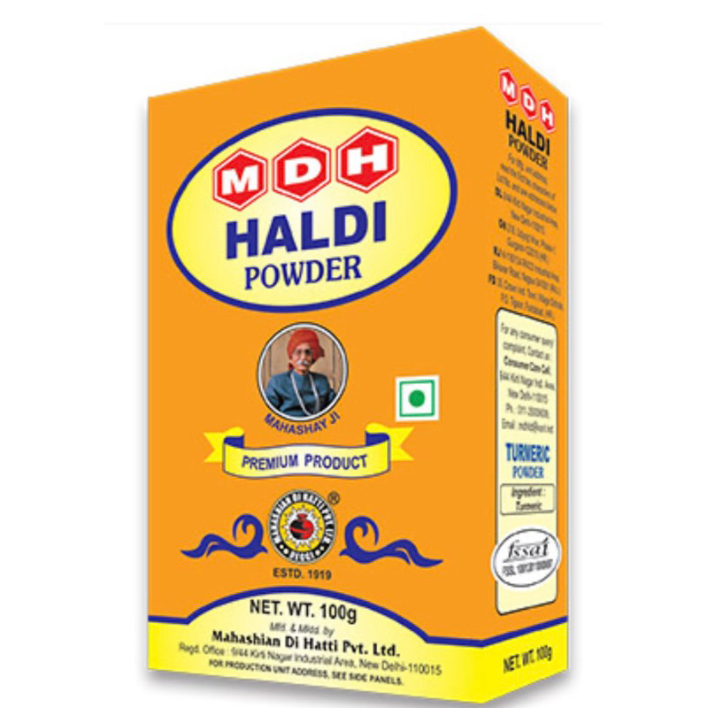 MDH Haldi Powder (turmeric powder)ผงขมิ้น | Shopee Thailand