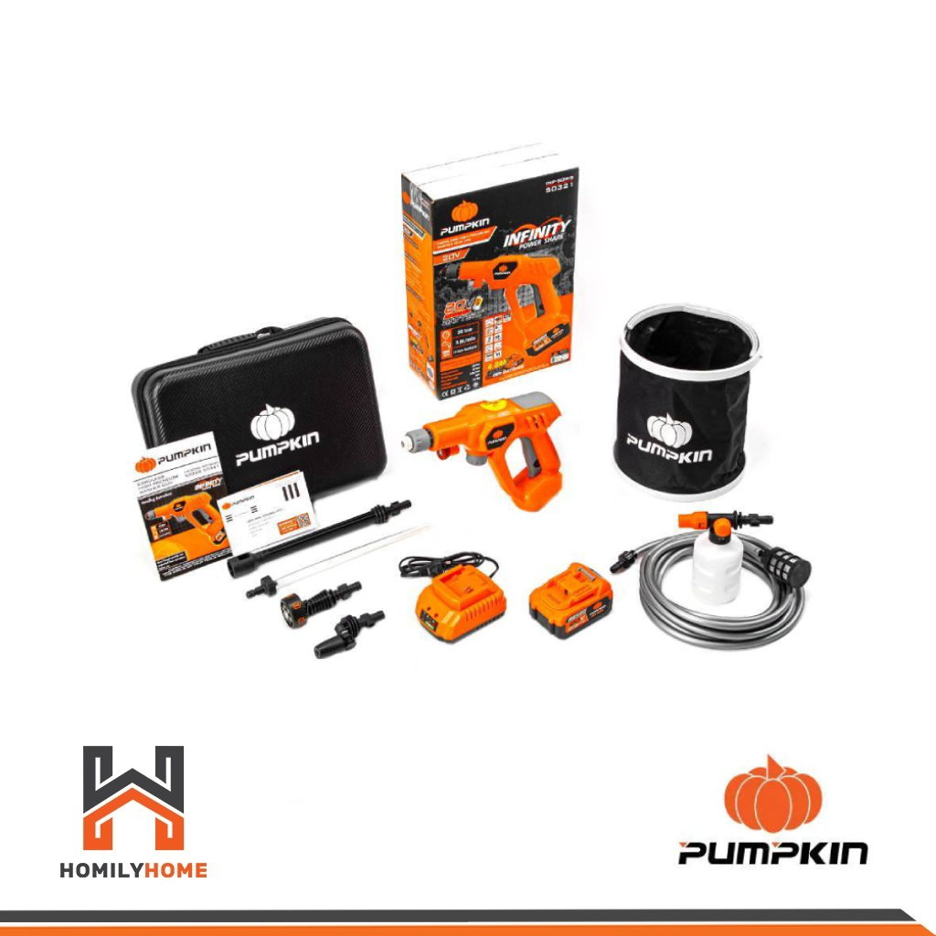 PUMPKIN เครื่องฉีดน้ำไร้สาย 20V. INF-50WG รุ่น 50320 (เครื่องเปล่า ...