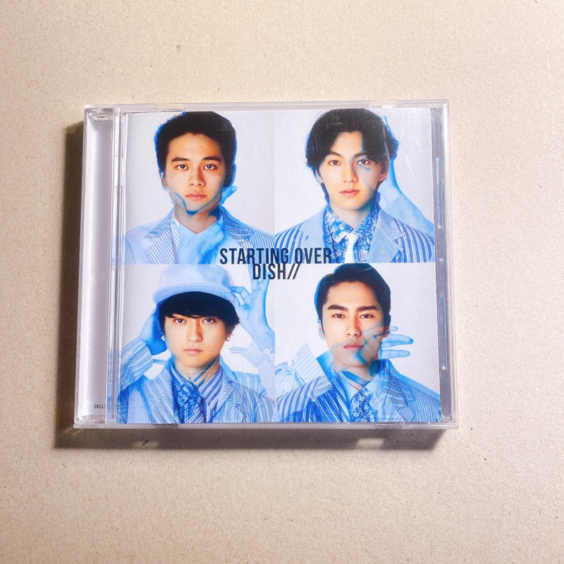 CD ซีดีเพลงญี่ปุ่น DISH//Starting Over | Shopee Thailand