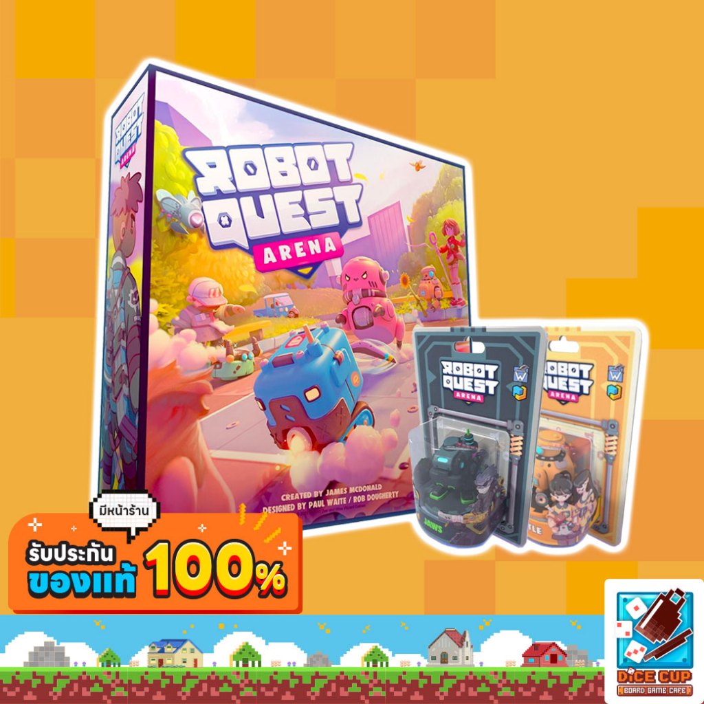 [ของแท้] Robot Quest Arena Board Game Board Game | Shopee Thailand