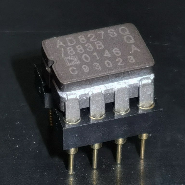 Dual OP-AMP ออปแอมป์ AD827SQ/883B ตัวถังเซรามิค ผลิตที่ Philippines ของแท้ พร้อมส่ง | Shopee ...
