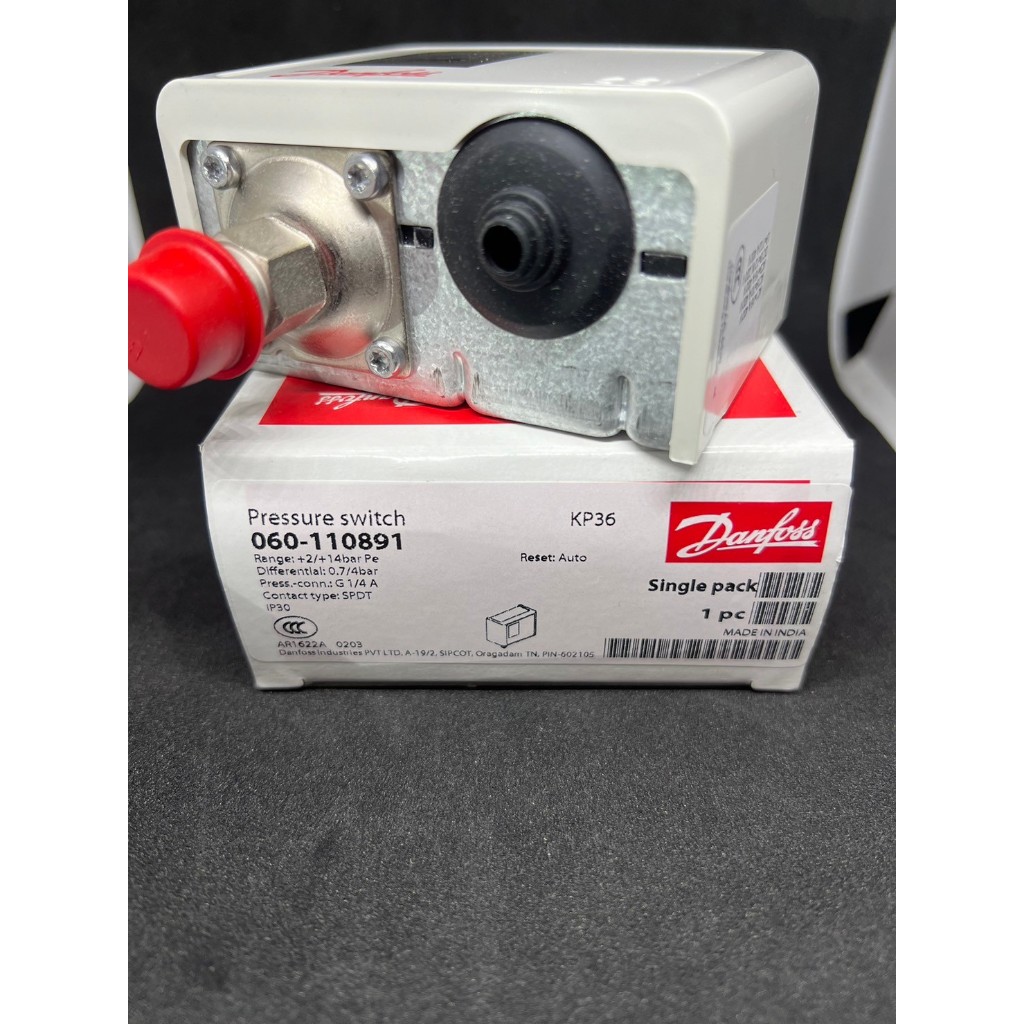 DANFOSS,PRESSURE SWITCH (060-110891) แท้100% | Shopee Thailand
