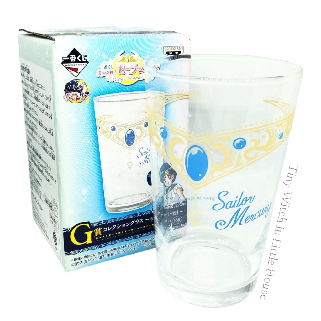 Sailor Moon Glass จาก Pretty guardian sailor moon 20ปี แก้วน้ำสกรีนลาย ...