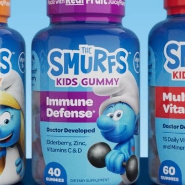 โพรไบโอติกสำหรับเด็ก The SMURFS Kids Gummy - Digestive Probiotic ...