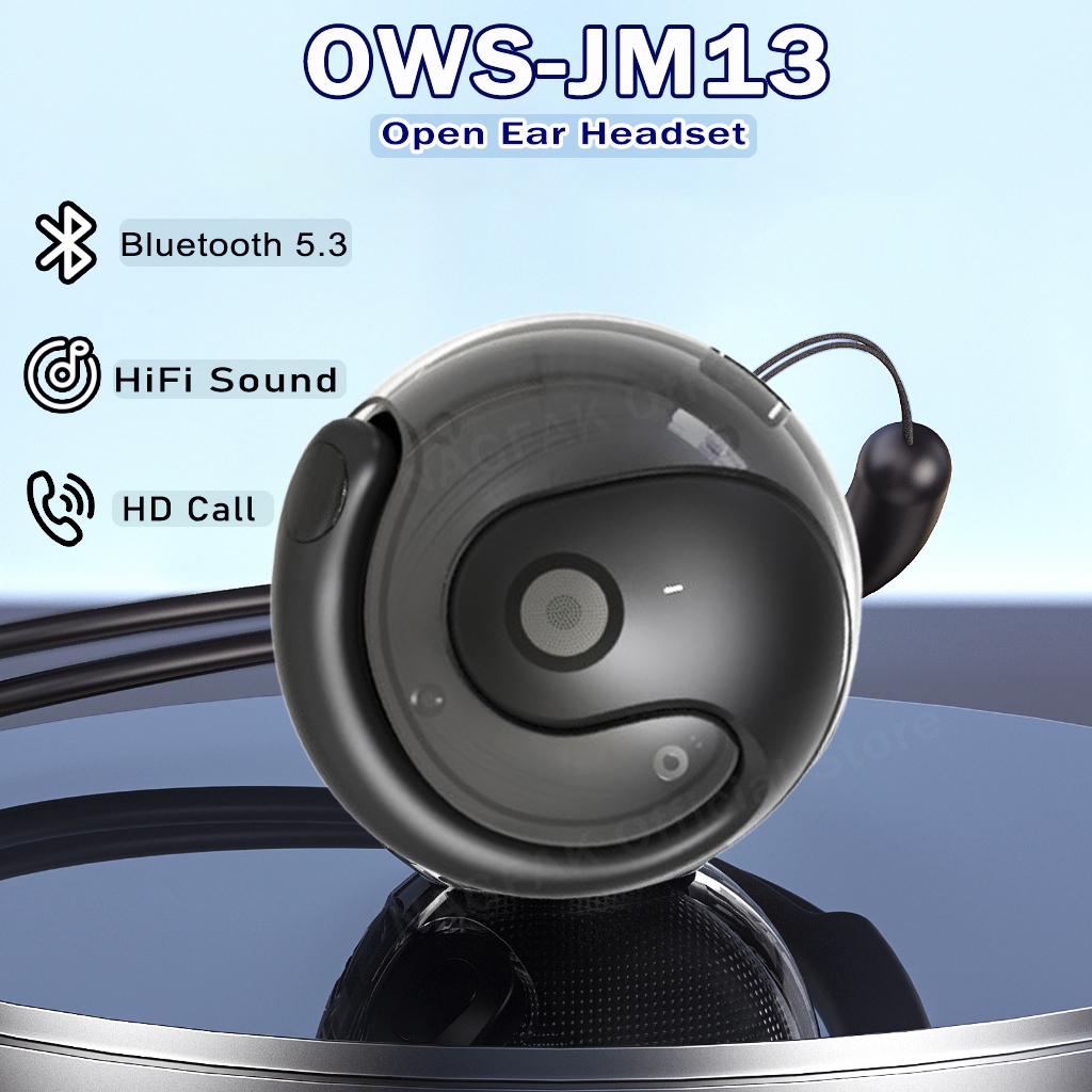 OWS-JM13 หูฟังไร้สาย BT 5.3 Smart Touch Super Long Standby IPX5 ชุดหู ...