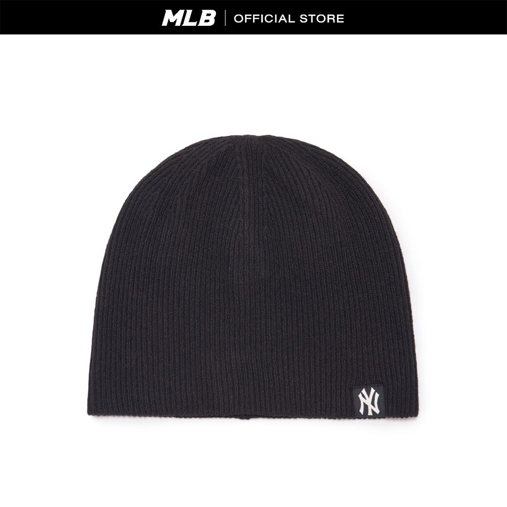 MLB หมวกไหมพรม Unisex รุ่น 3ABNM0636 50BKS - สีดำ | Shopee Thailand