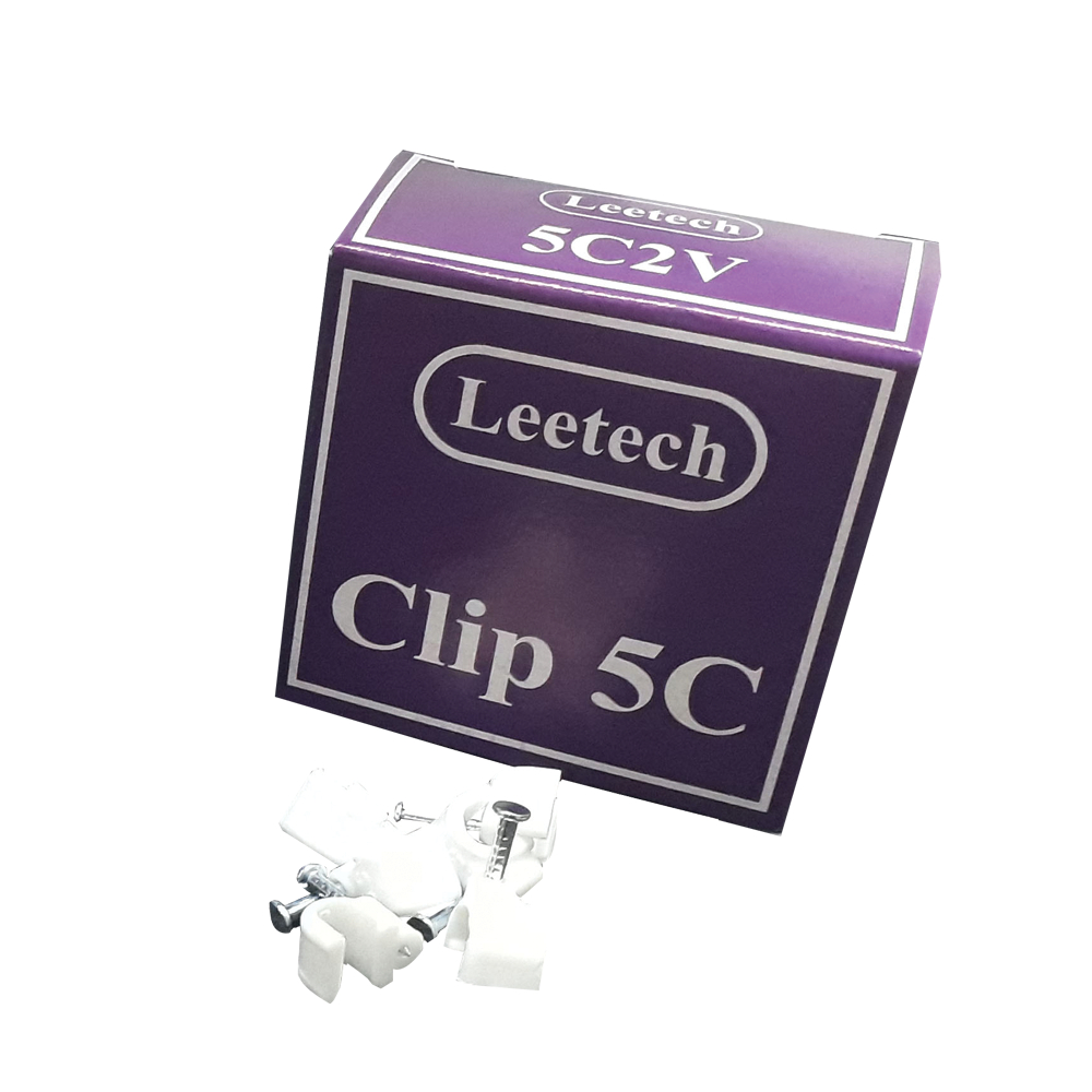 กิ๊บตอกสาย Nail clip Leetech(1แพ็ค2กล่อง) | Shopee Thailand