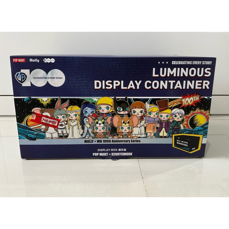 กล่องกระดาษ * Pop Mart* Display Container รุ่น MOLLY × WB 100th ...