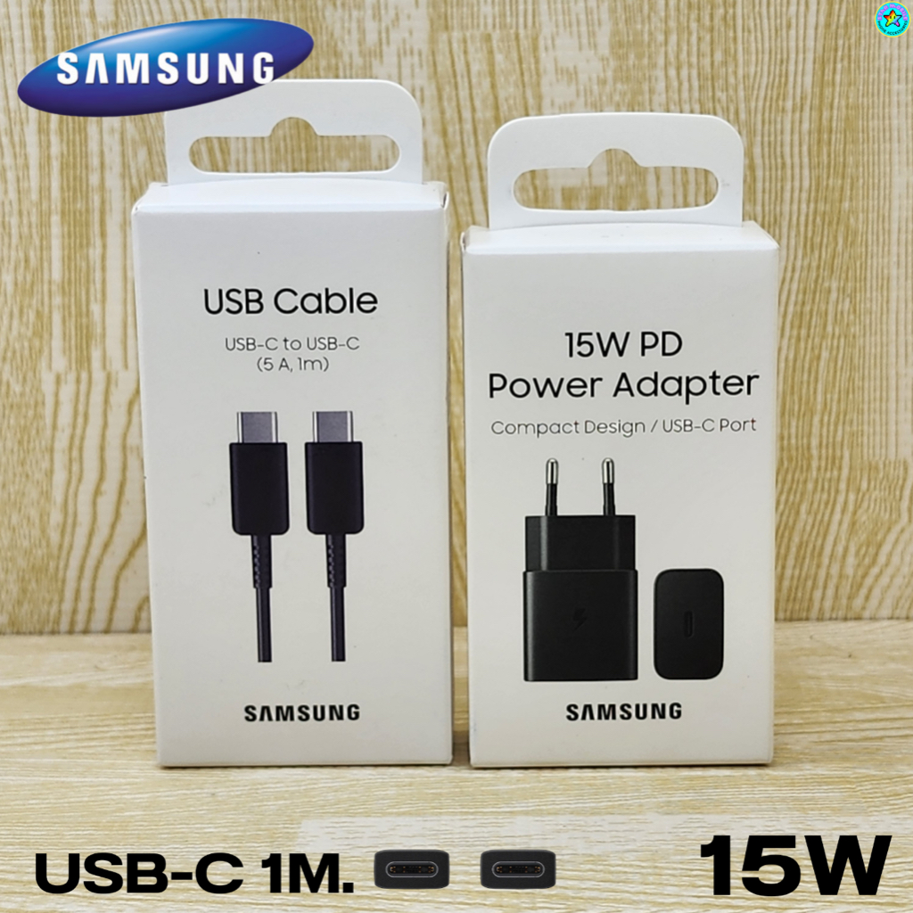 ที่ชาร์จ อะแดปเตอร์ 15W Samsung USB-C Type-C สำหรับ ซัมซุง A31 หัวและสาย Adaptive Fast Charging ...