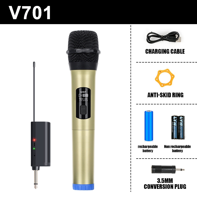 V601/V701/V801/V901 มืออาชีพ UHF ไมโครโฟน Wireless สามารถยอมรับขั้นตอนครอบครัว /KTV/การประชุม ...
