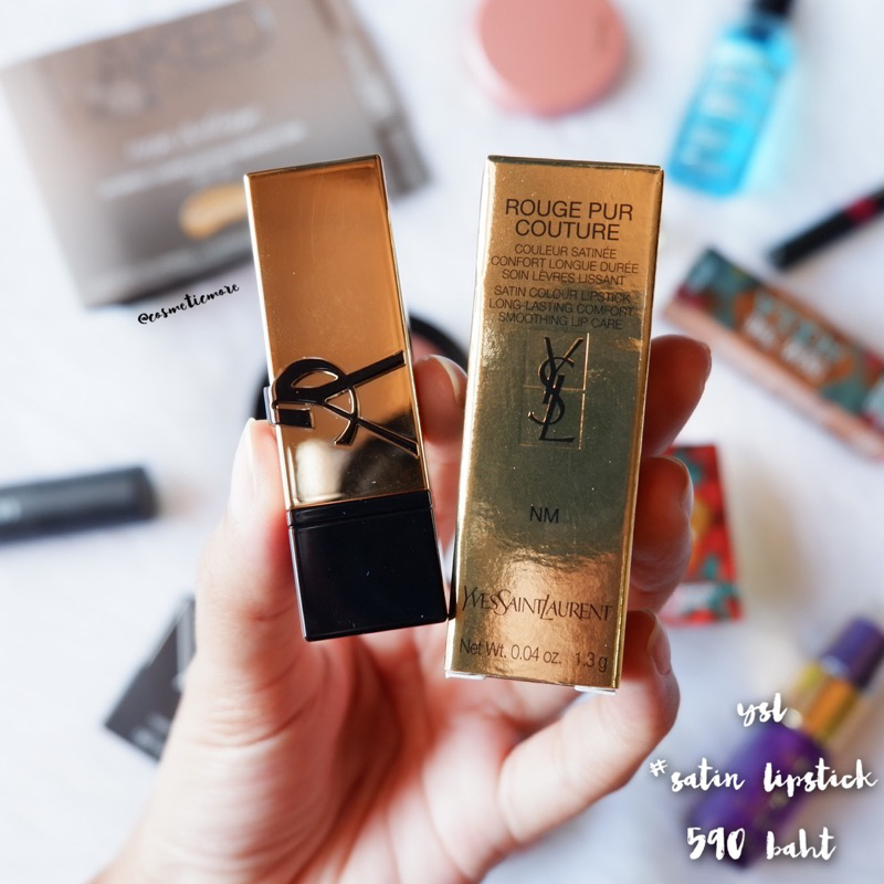 พร้อมส่ง! ️ ysl rouge pur couture satin lipstick 1.3g สี NM | Shopee Thailand