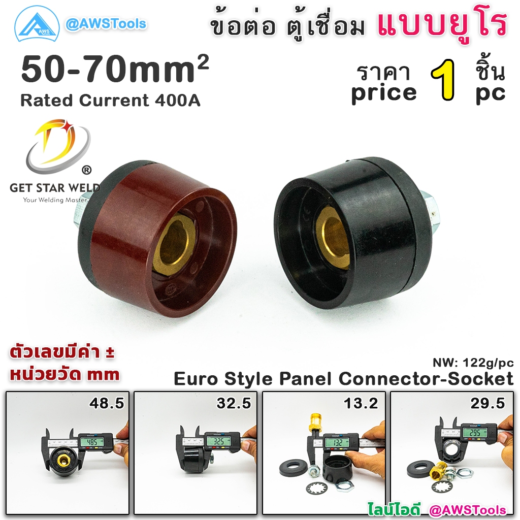 GSW ข้อต่อ หน้าตู้ 50-70mm ยูโร ข้อต่อตู้เชื่อม ข้อต่อหน้าตู้ Euro ...