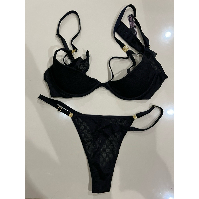 ชุดชั้นใน victoria’s secret open cup demi bra B75 c70 A75 | Shopee Thailand