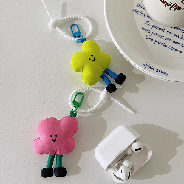 🔥พร้อมส่ง🔥 พวงกุญแจห้อยกระเป๋า Brahma Flowers จากแบรนด์ FHBY ของแท้ 💯 ...