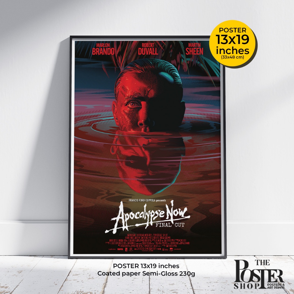 Apocalypse Now Poster โปสเตอร์กองทัพอำมหิต ภาพยนตร์ที่เกี่ยวกับสงคราม ...