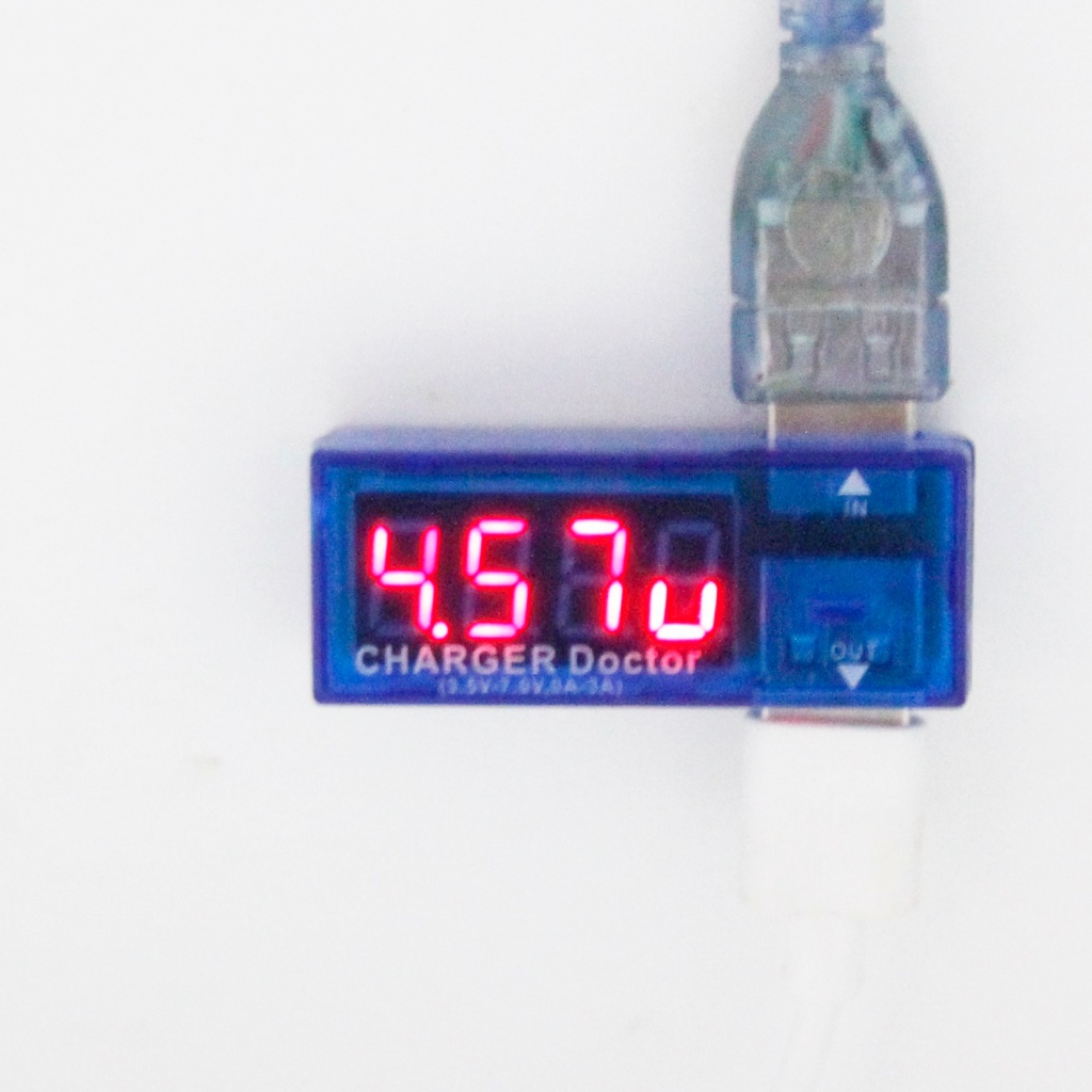 USB Charger Checker เครื่องทดสอบ แรงดัน และกระแสไฟฟ้า DC 5V สำหรับการ ...