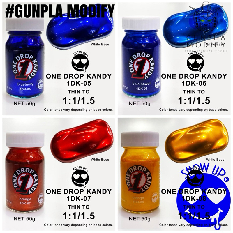 SHOW UP One Drop Kandy สีเคลียร์ ขนาด 50 ml สำหรับ โมเดล บอดี้อ่อนรถ RC ...