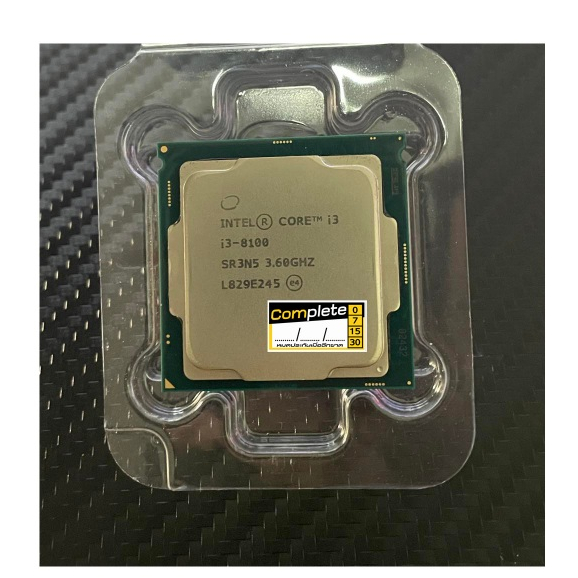 CPU/ซีพียู/i3-8100(Gen8)/3.60Ghz/Socket-LGA1151V2/4C-4T/65W/แถมฟรี ...