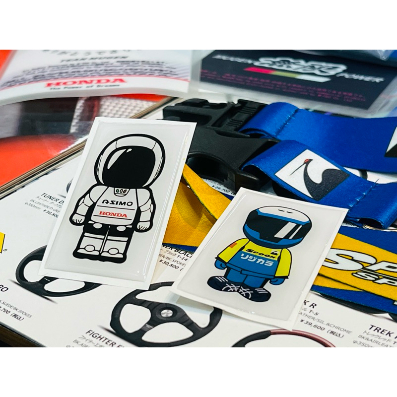 สติกเกอร์ Spoon Asimo JDM แท้ สติ๊กเกอร์ ติดรถยนต์ แต่งรถ Sticker ...
