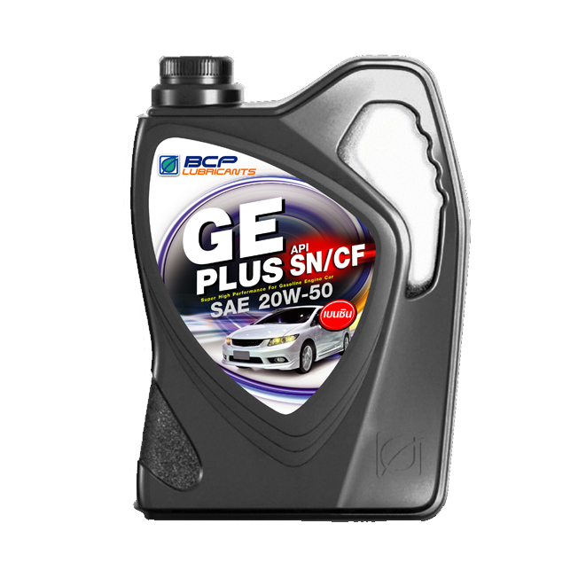 บางจาก จีอี พลัส GE Plus SAE20W-50 (4 ลิตร) น้ำมันเครื่องชนิดเกรดรวม ...
