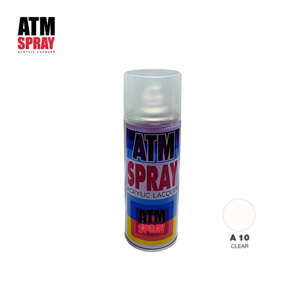 ATM A10 CLEAR สเปรย์ เคลือบเงา แลคเกอร์ เคลือบชิ้นงานได้อเนกประสงค์ ...