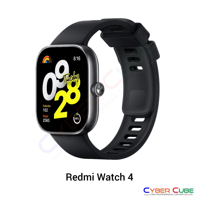 Xiaomi Mi Redmi Watch 4 (51494) [XMI-BHR7854GL] Obsidian Black / สีดำ ...