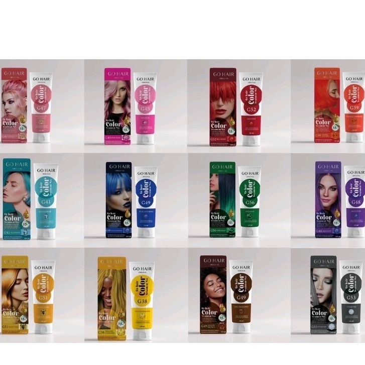 Go hair color Treatment Wax โกแฮร์ คัลเลอร์ แว๊กซ์ ทรีทเม้นเปลี่ยนสีผม ...