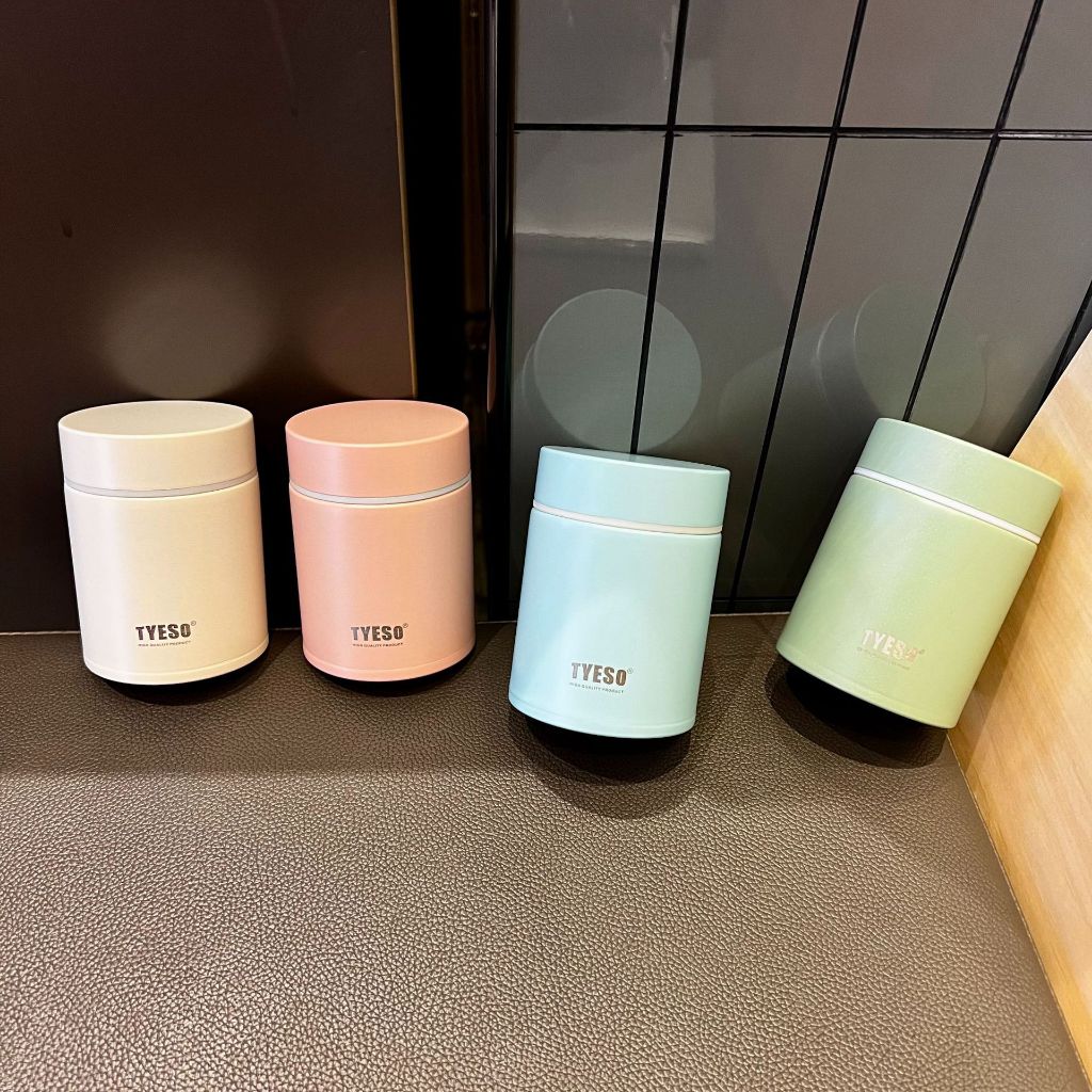 TYESO MINI แก้วเก็บอุณหภูมิ 200/260ML กระบอกน้ำขนาดเล็ก เก็บความร้อน ...