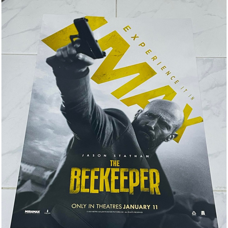 (ทักลด50%) โปสเตอร์ The Beekeeper แท้ โปสเตอร์ Imax The Beekeeper แท้ โปสเตอร์ Imax | Shopee ...