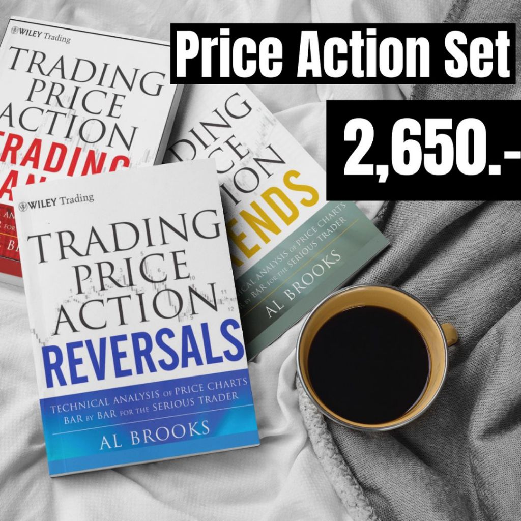 ชุดรวม 3 เล่มสำหรับคนชอบเทรดแนว Price Action Trends จุดกลับตัวของเทรน ...