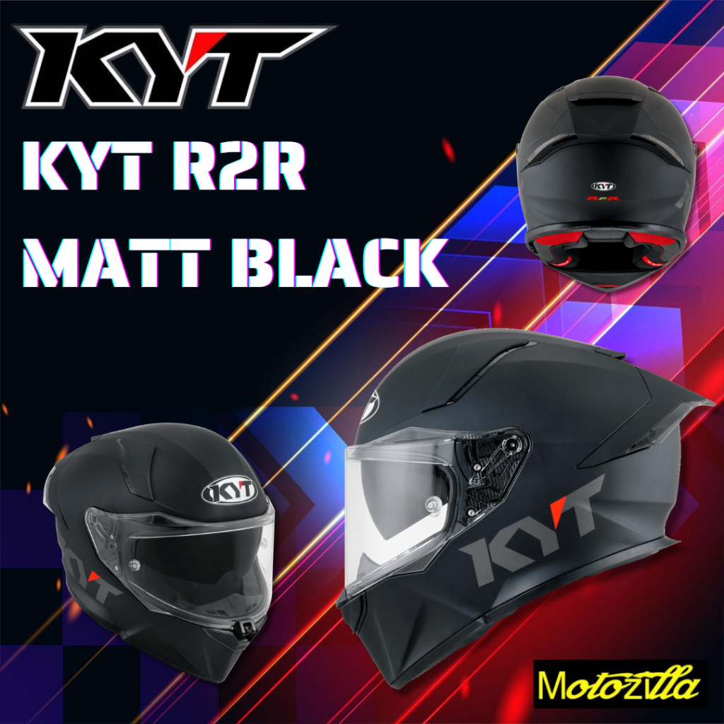 หมวกกันน็อค KYT R2R Pro | Shopee Thailand