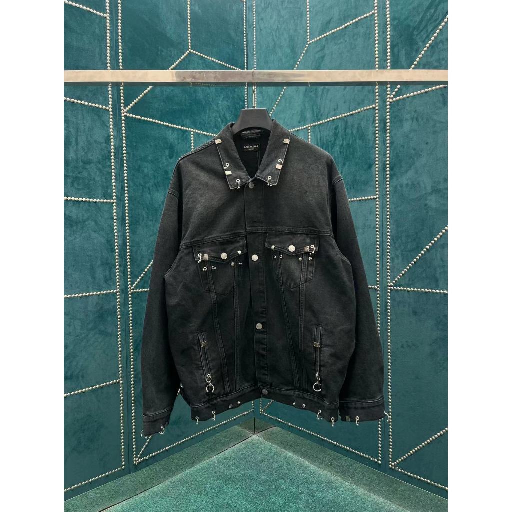 เสื้อแจ็กเกต Balenciaga BB 24SS 1:1 งานสูงสุด รูปถ่ายตัวจริง เทียบแท้ 99% จัดส่งฟรี แท้ 99 % ...