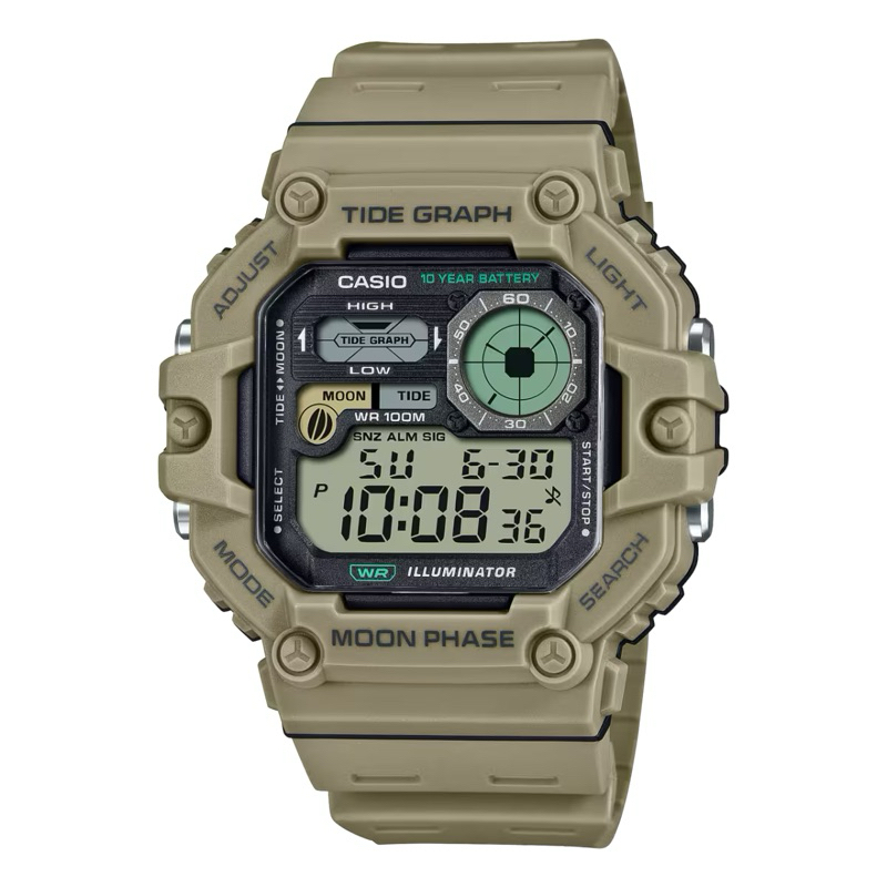 CASIO W-800H-1BV W-800H-5AV W-800H-2AV WS-1700H-1AV WS-1700H-5AV WS-1700H-8AV ของแท้ประกันศูนย์ ...