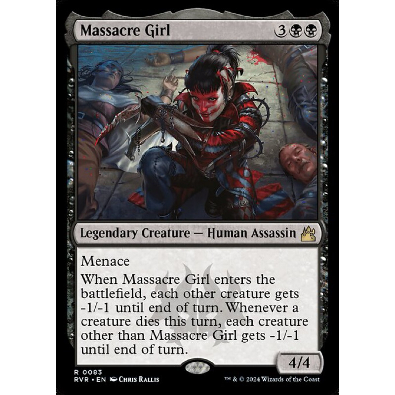[Ravnica Remastered] - [RVR] - [Massacre Girl] - (R) - [2024] | Shopee ...