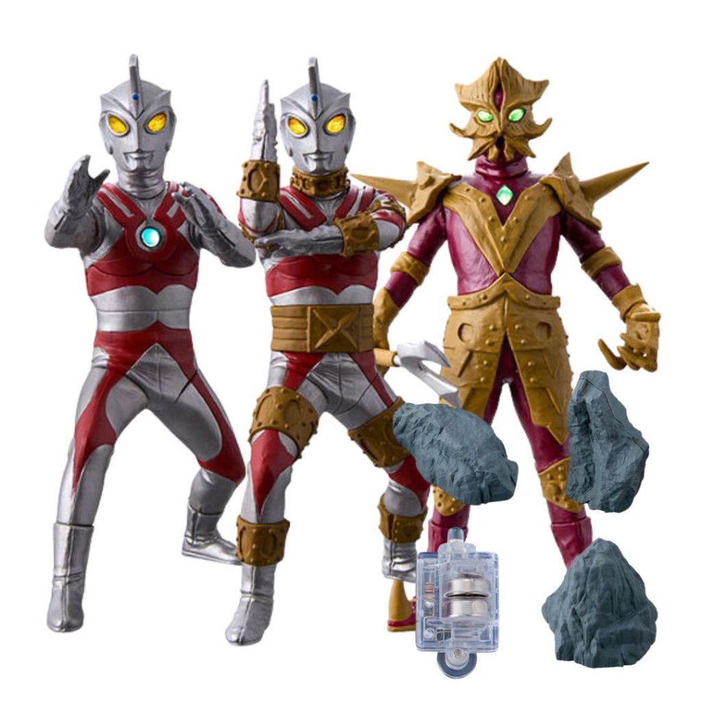 ULTIMATE LUMINOUS ULTRAMAN 18 set of 4 | Shopee Thailand