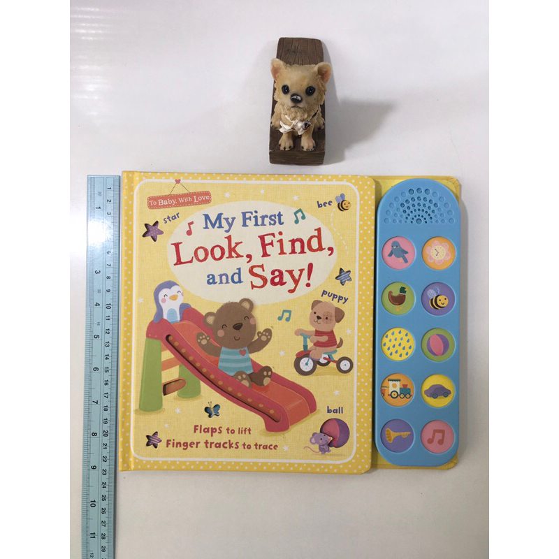 My First Look Find and Say (หนังสือมีเสียง) หนังสือภาษาอังกฤษมือสอง ...