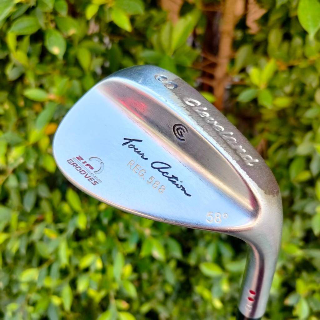 [ผ่อน] WEDGE CLEVELAND ZIP GROOVES REG 588 องศา 58 สองจุด STANDARD ...